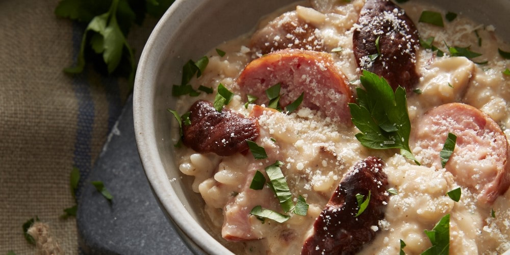 Risotto with a Franche-Comté twist recipe | Taste of France®