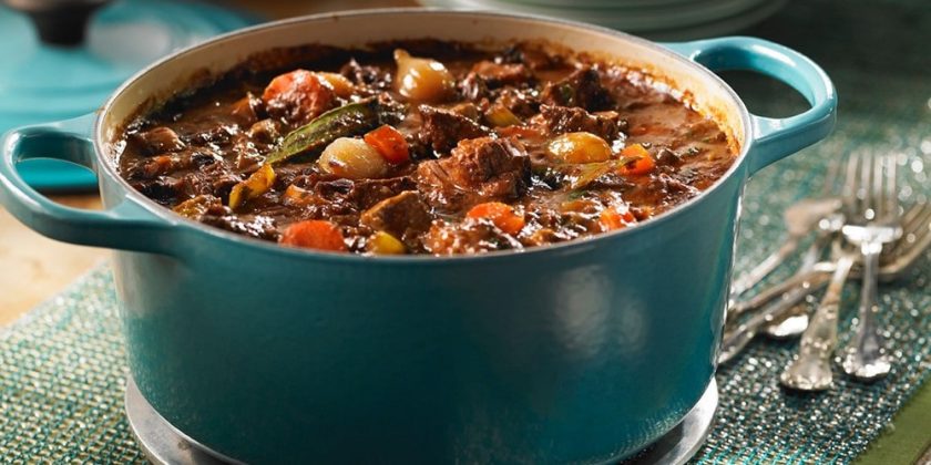 Maple venison bourguignon recipe | Taste of France