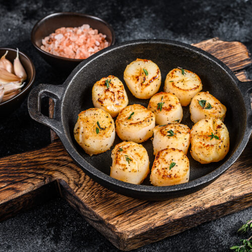 Pan-Fried Scallops with Brown Butter Sauce | Taste of France®